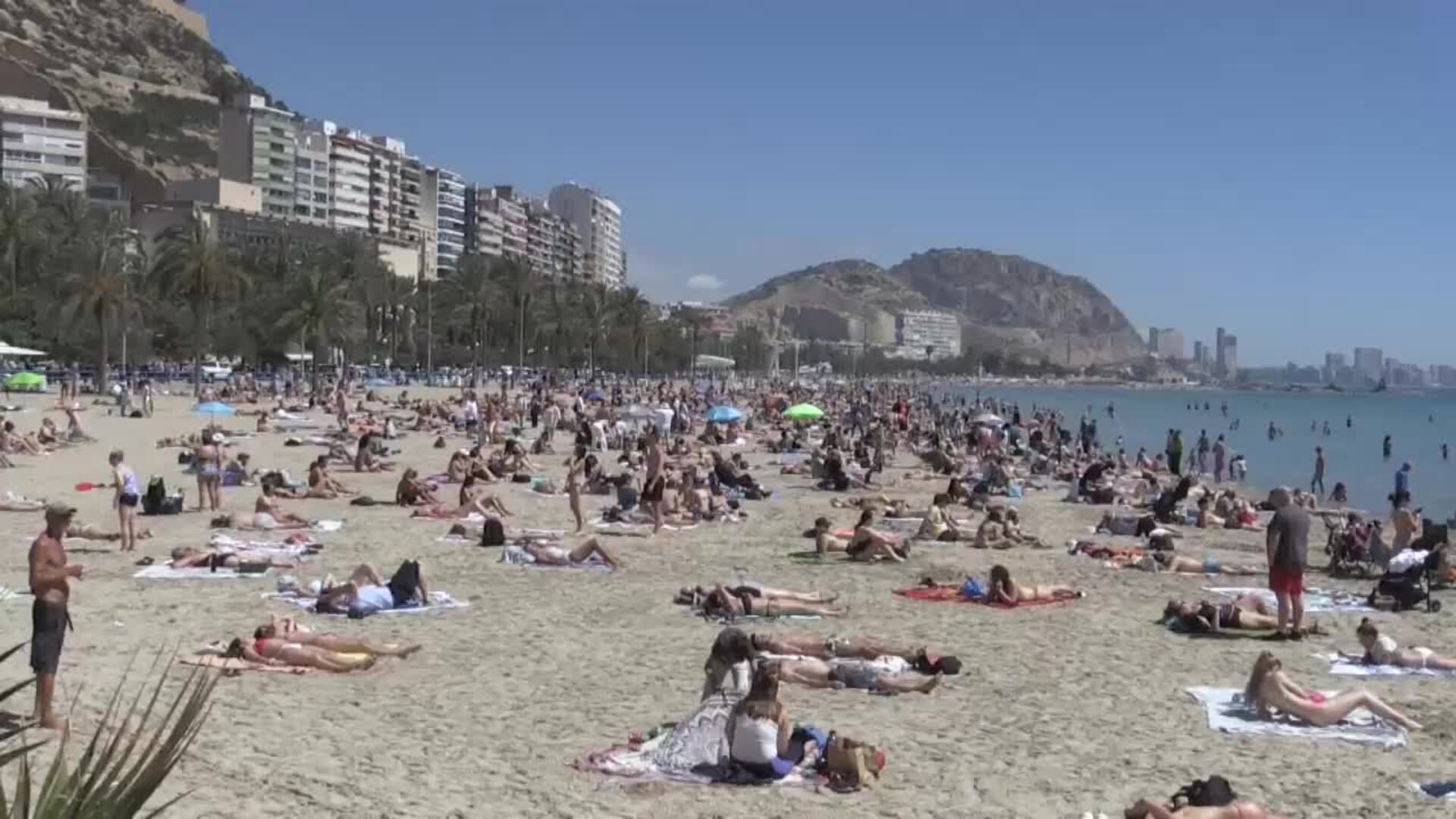 Día veraniego en Alicante