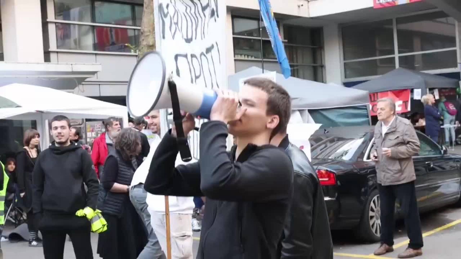 Estudiantes serbios inician un ultramaratón a Bruselas en protesta por ...