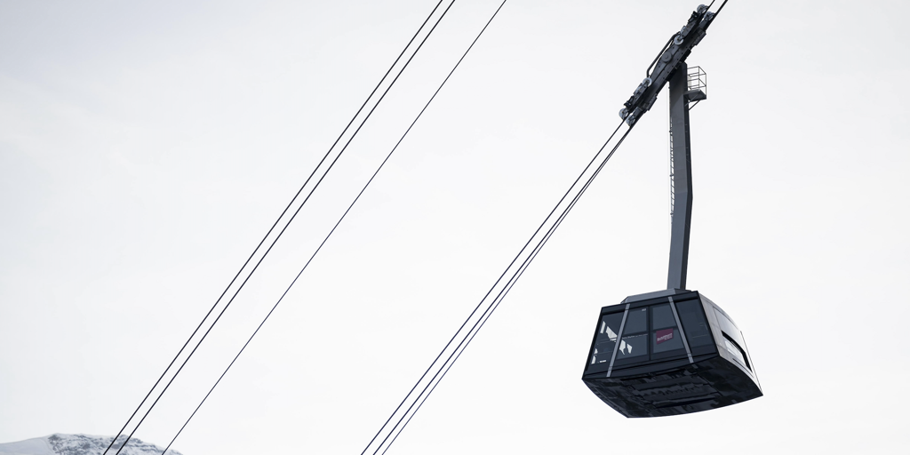 El nuevo teleférico más empinado del mundo tiene una pendiente del 159,4%