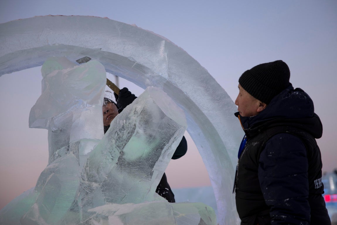 Así es el parque de hielo y nieve más grande del mundo