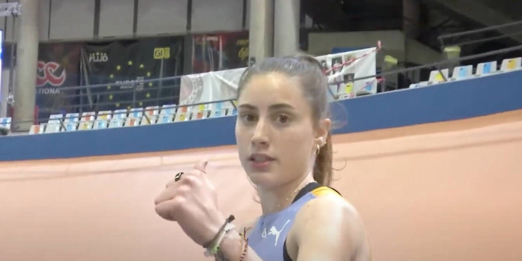Gran debut de María Forero en pista cubierta: Victoria, marca personal ...