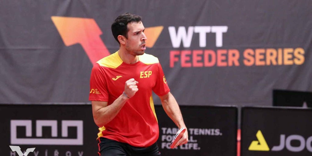 Álvaro Robles conquista la plata en el WTT Feeder de Havirov
