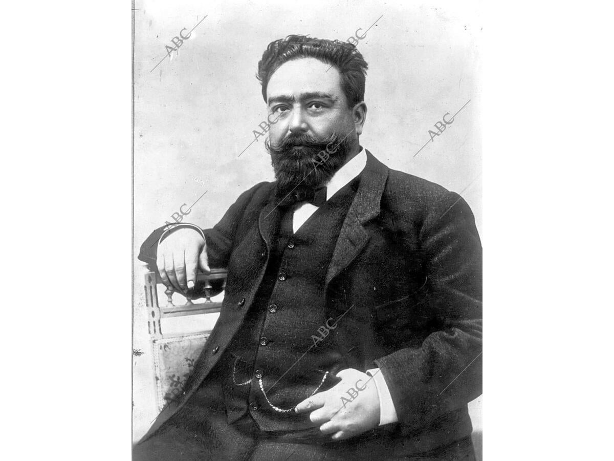 Isaac Albéniz en torno a 1906 - Archivo ABC