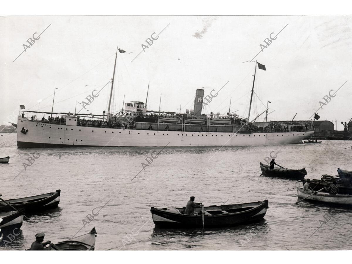 El Vapor Miramar De La Compañía Isleña Marítima De Palma De