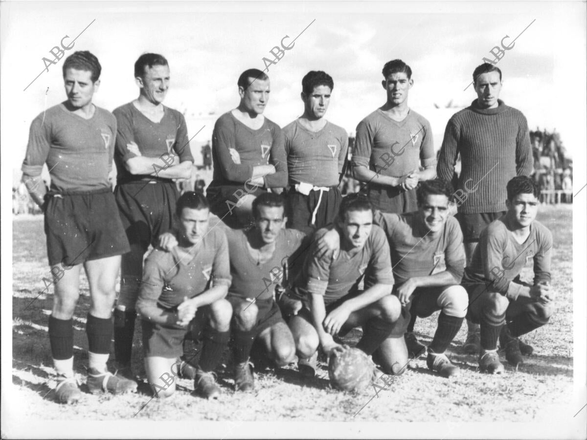 El Murcia club de fútbol en la temporada 1935-1936 - Archivo ABC