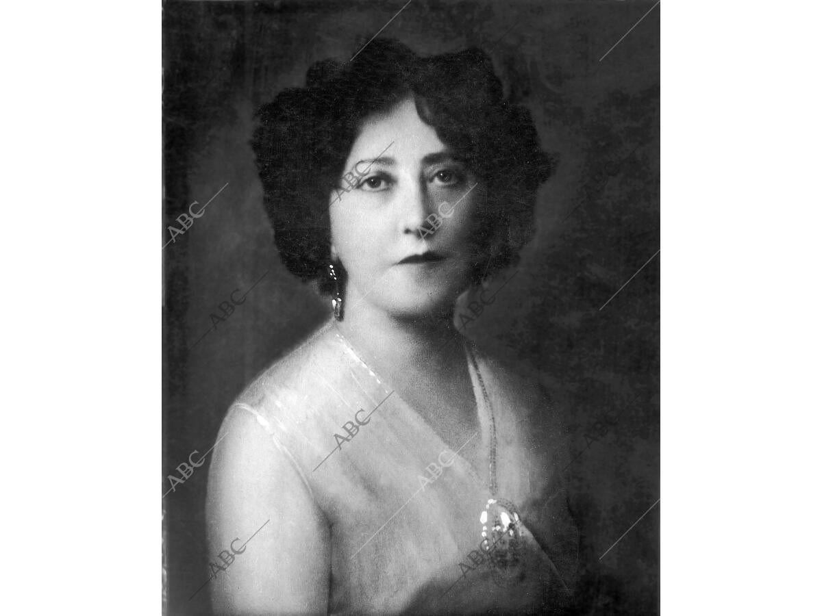 La escritora Concha Espina - Archivo ABC