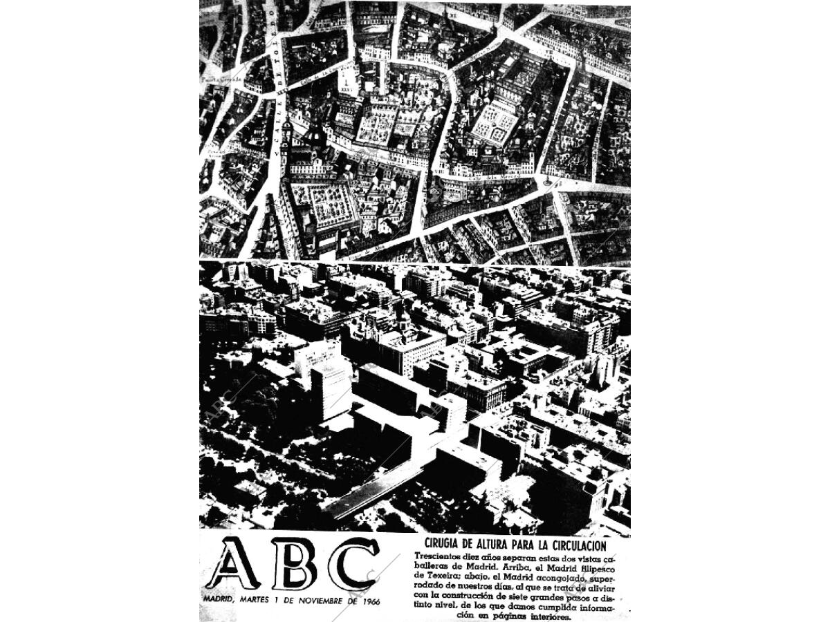 Periódico ABC MADRID 01-11-1966,portada - Archivo ABC