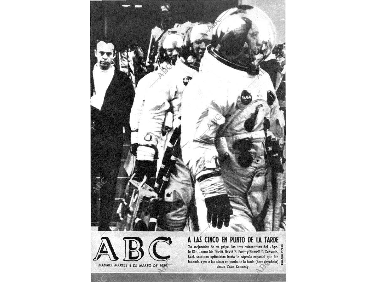 Periódico ABC MADRID 04-03-1969,portada - Archivo ABC
