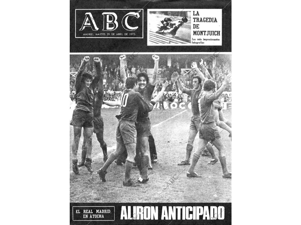 Periódico ABC MADRID 29-04-1975,portada - Archivo ABC