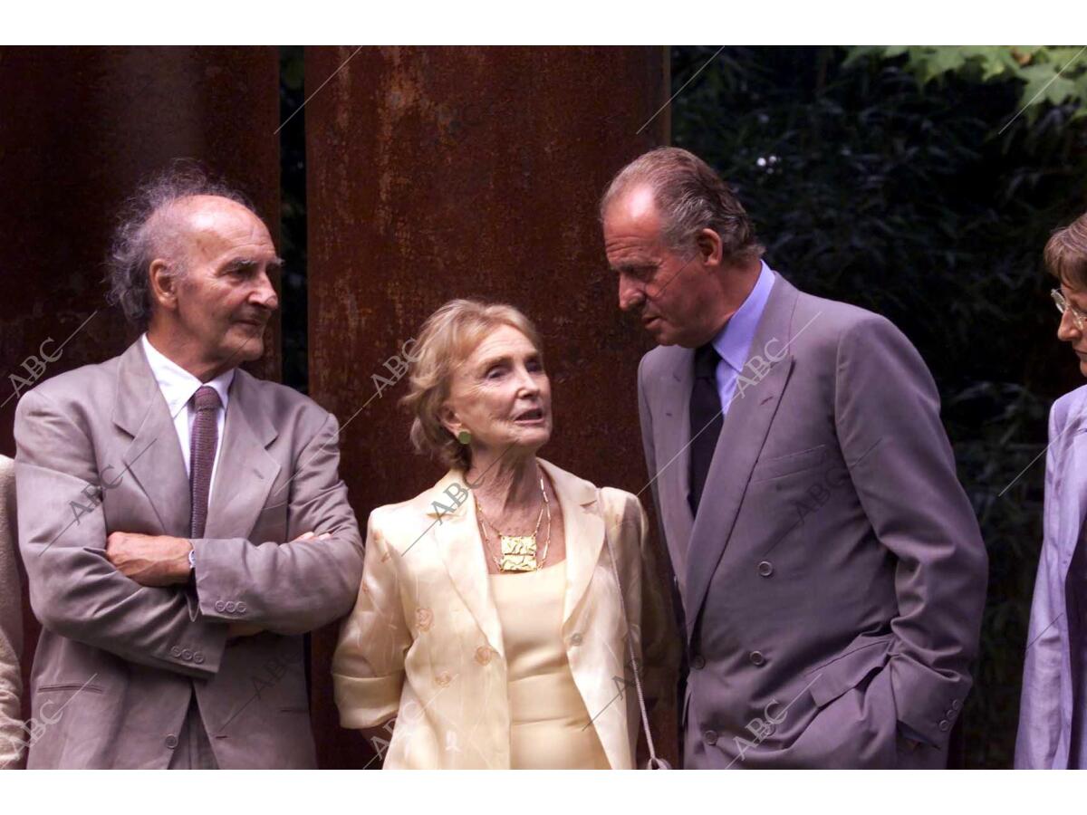 Hernani 16-09-2000 inauguración museo Chillida foto José García -Jaime ...