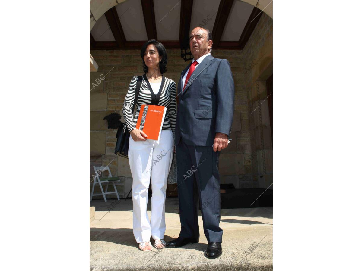 santander emilio botin en su casa juan manuel serrano arce - Archivo ABC