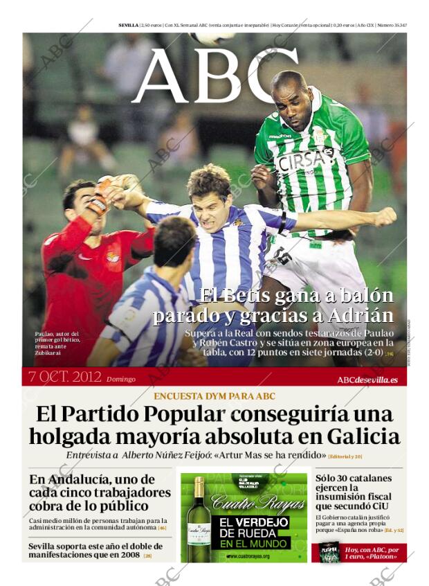 Hemeroteca, periódicos ABC de la historia - Archivo ABC