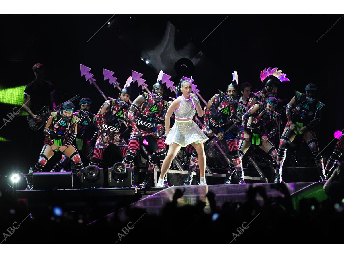 Concierto de Katy Perry en el Palau sant Jordi - Archivo ABC