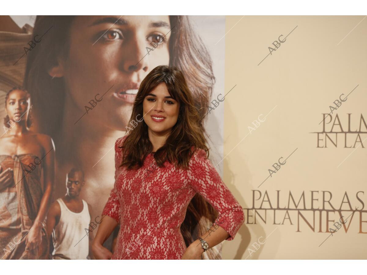 Presentación de la película «Palmeras en la nieve» - Archivo ABC