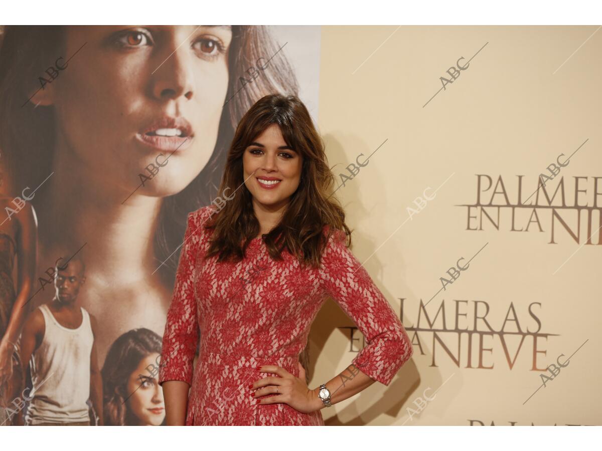 Presentación de la película «Palmeras en la nieve» - Archivo ABC