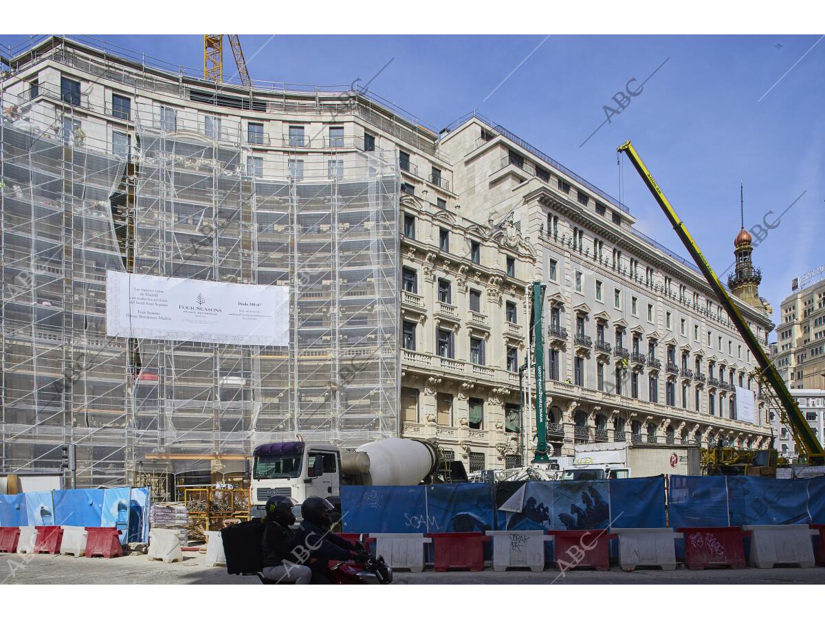 Evolución de las obras del complejo Canalejas - Archivo ABC