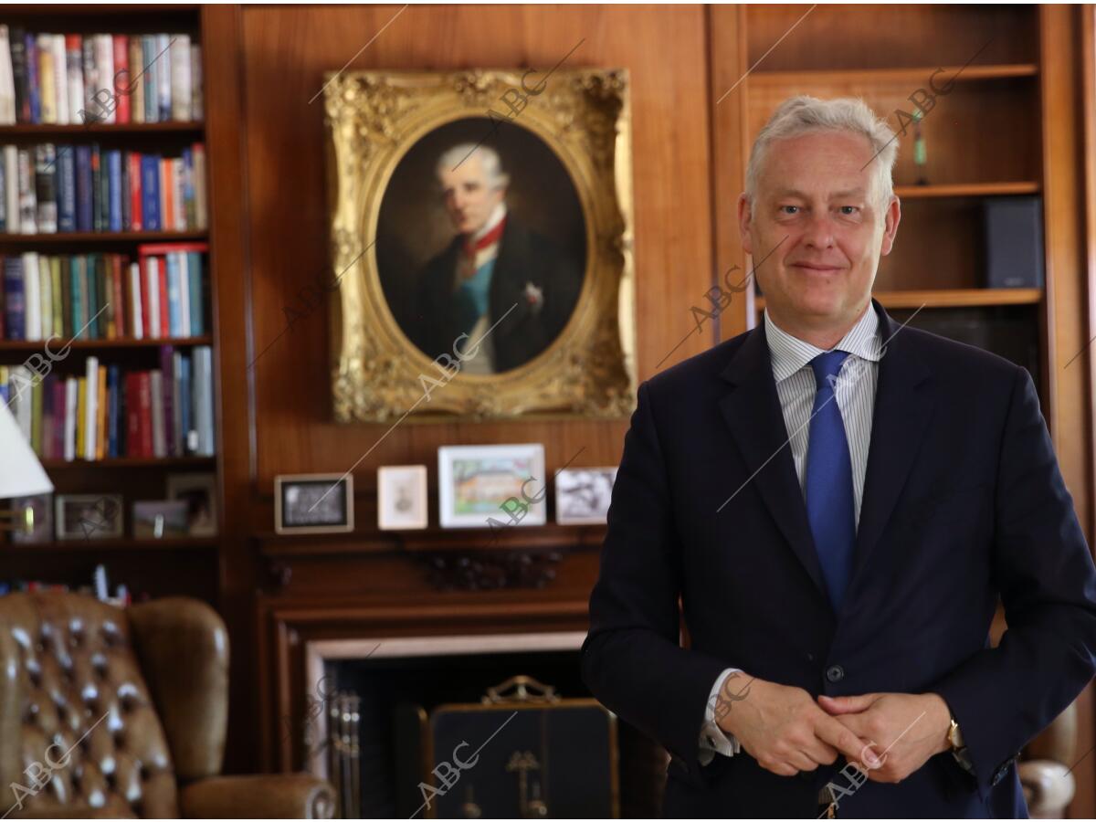 Entrevista A Simon Manley, embajador de reino Unido en España - Archivo ABC