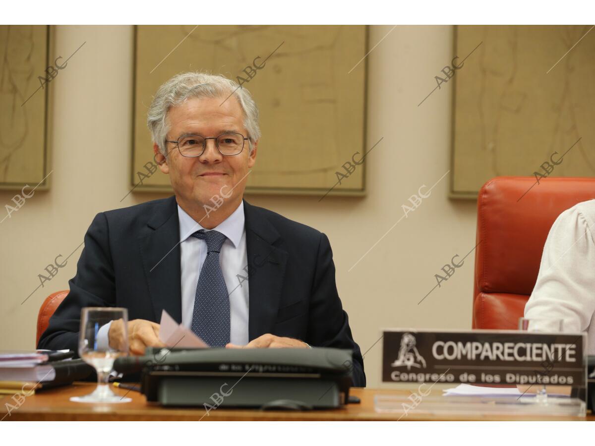 Comparecencia de Sebastián Albella, presidente de la CNMV - Archivo ABC