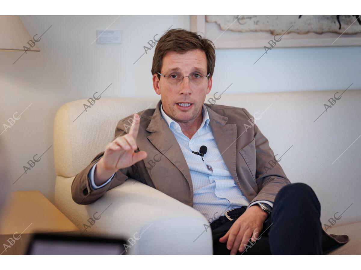 Entrevista al alcalde de Madrid, José Luis Rodríguez Almeida - Archivo ABC