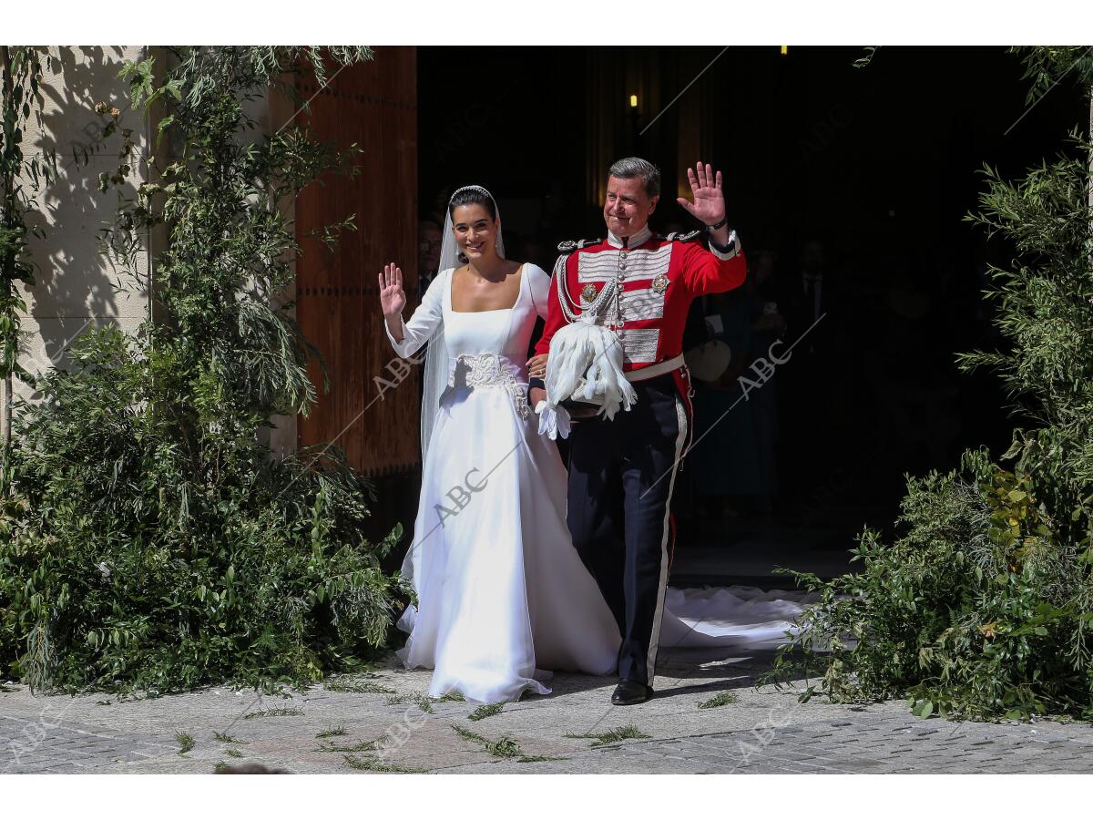 Boda de Cayetano Martínez de Irujo y bárbara Mirjan - Archivo ABC