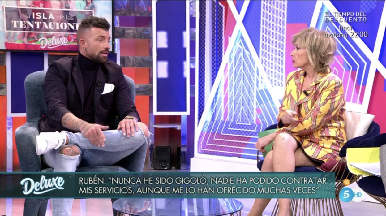 Rubén dice que le ofrecieron ser «gigoló», pero que lo rechazó